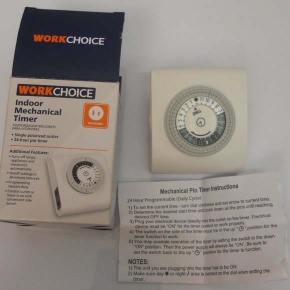 Work Choice | Other | Work Choice Timer Indoor Mechanical Mini Analog ...